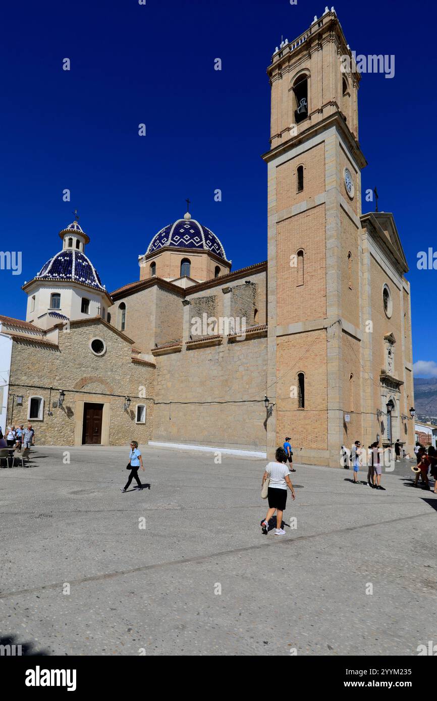 The Blue domed Church of the Virgin del Consuelo, ( Parish of Our Lady ...