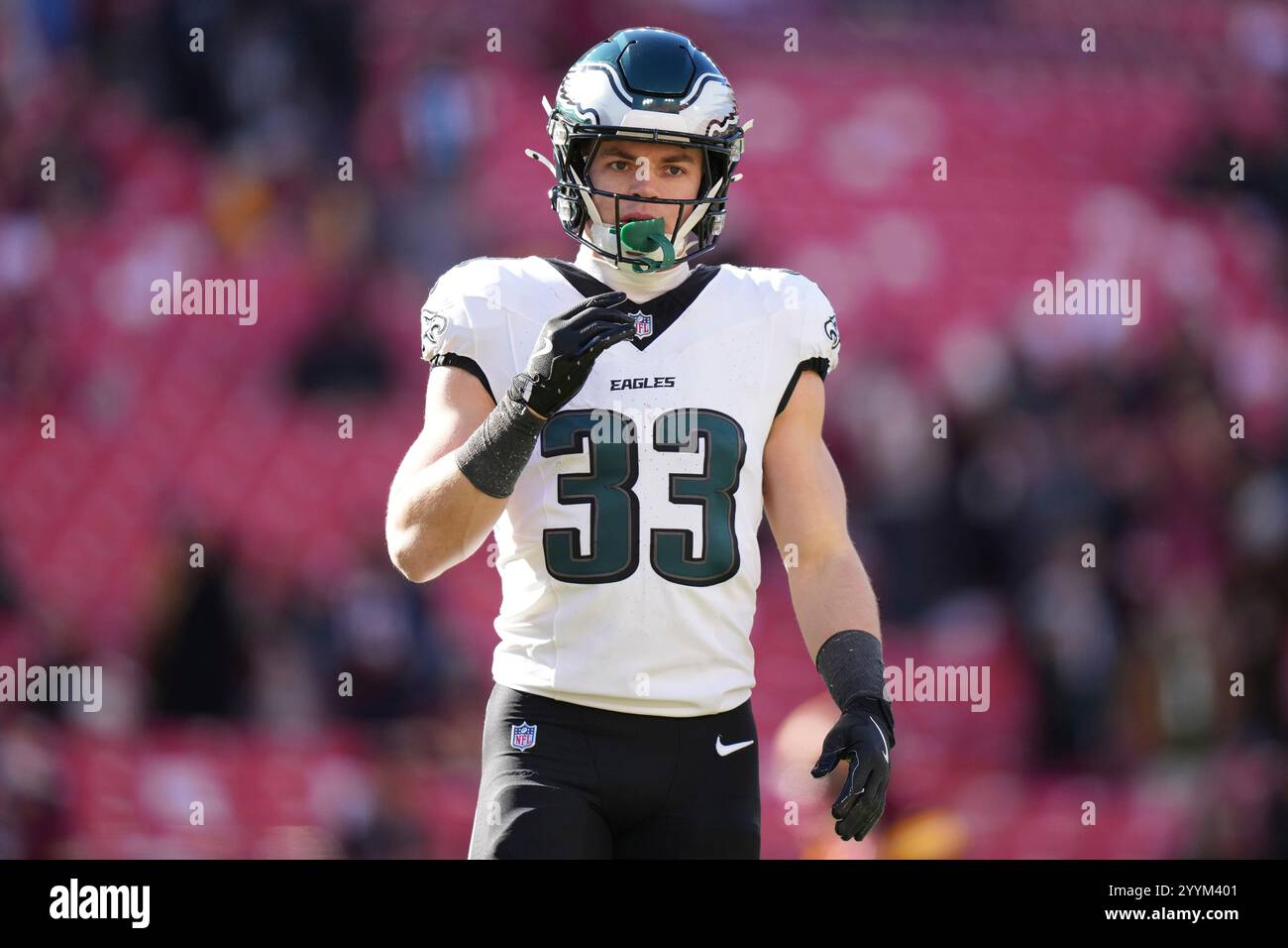 Philadelphia Eagles cornerback Cooper DeJean (33) on the field A before ...