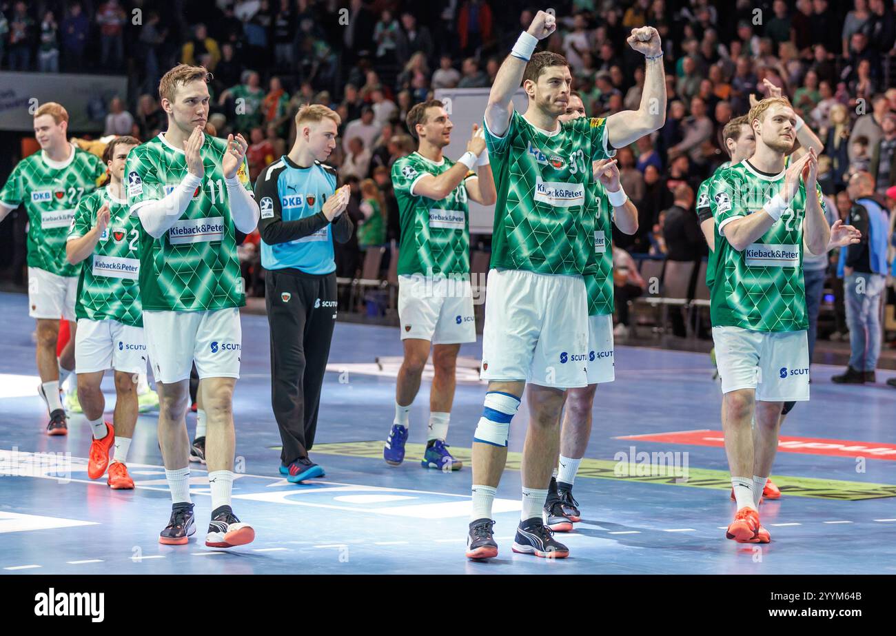 Berlin, Germany. 22nd Dec, 2024. Handball: Bundesliga, Füchse Berlin ...