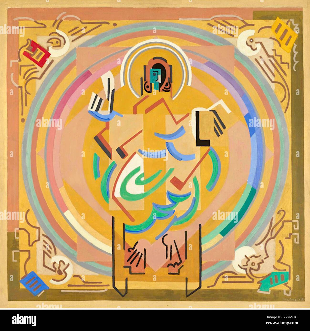 Albert Gleizes - Matter and Light - Christ with the Tetramorph - 1934 ...