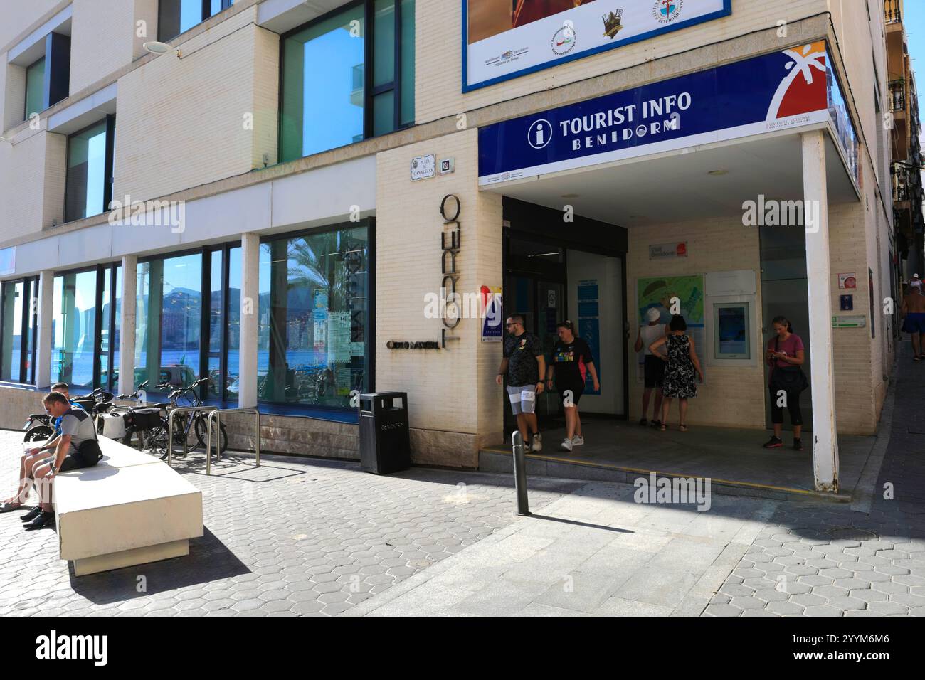 Tourist Information Office, Old town Benidorm, Costa Blanca, Valencia ...