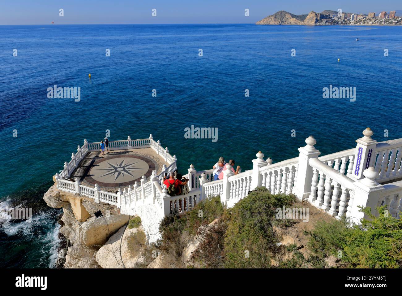 The Castle Viewpoint - Balcony of the Mediterranean, Old town Benidorm ...