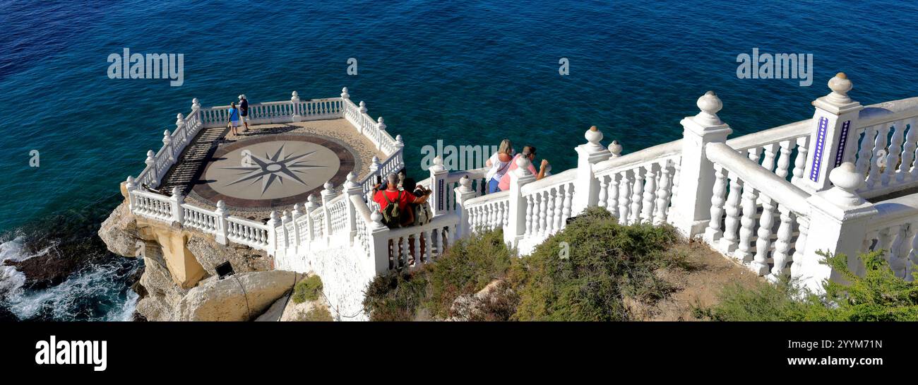 The Castle Viewpoint - Balcony of the Mediterranean, Old town Benidorm ...