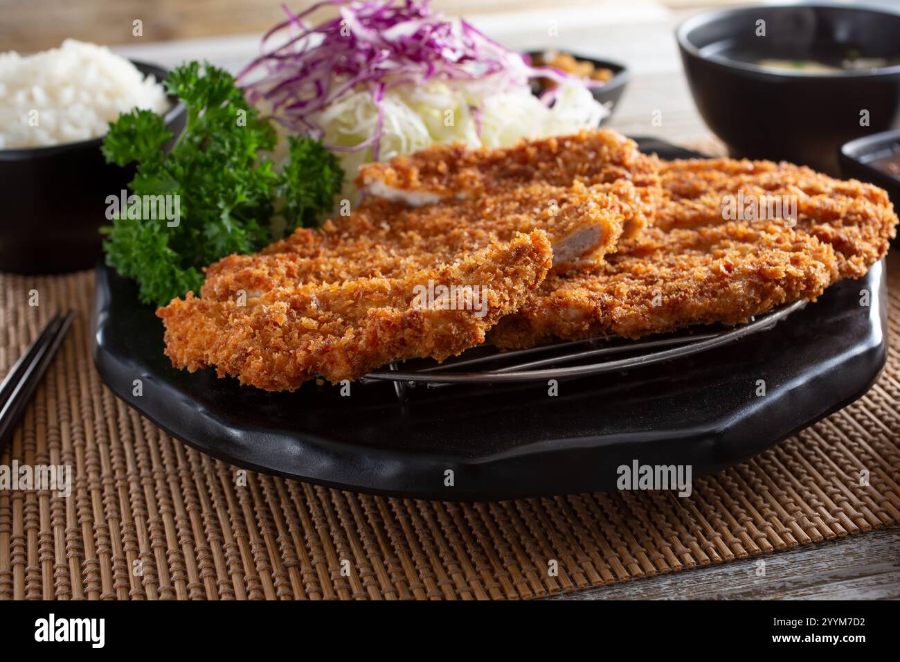 Japanese miso fried chicken hi-res stock photography and images - Alamy