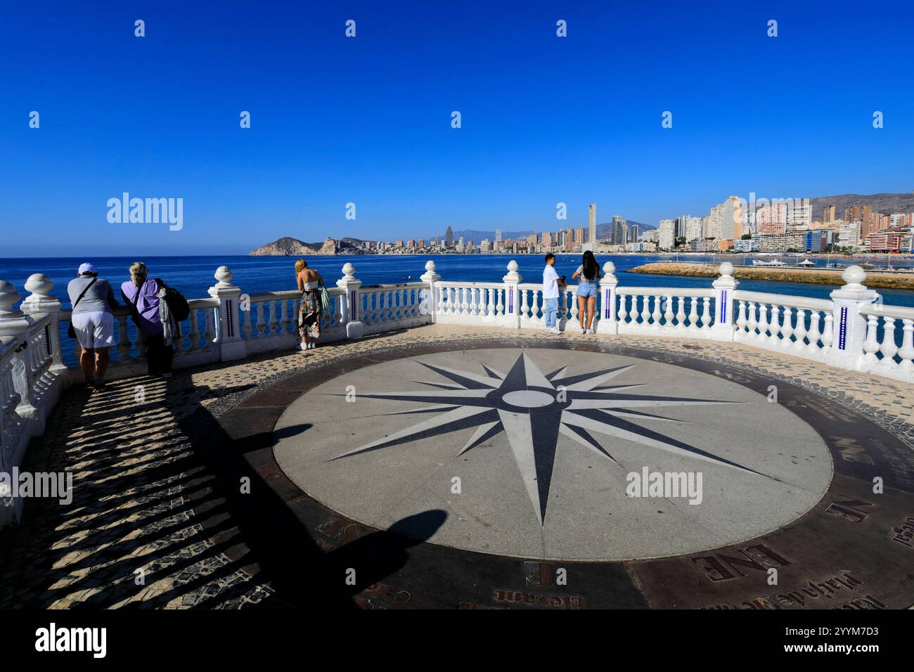 The Castle Viewpoint - Balcony of the Mediterranean, Old town Benidorm ...
