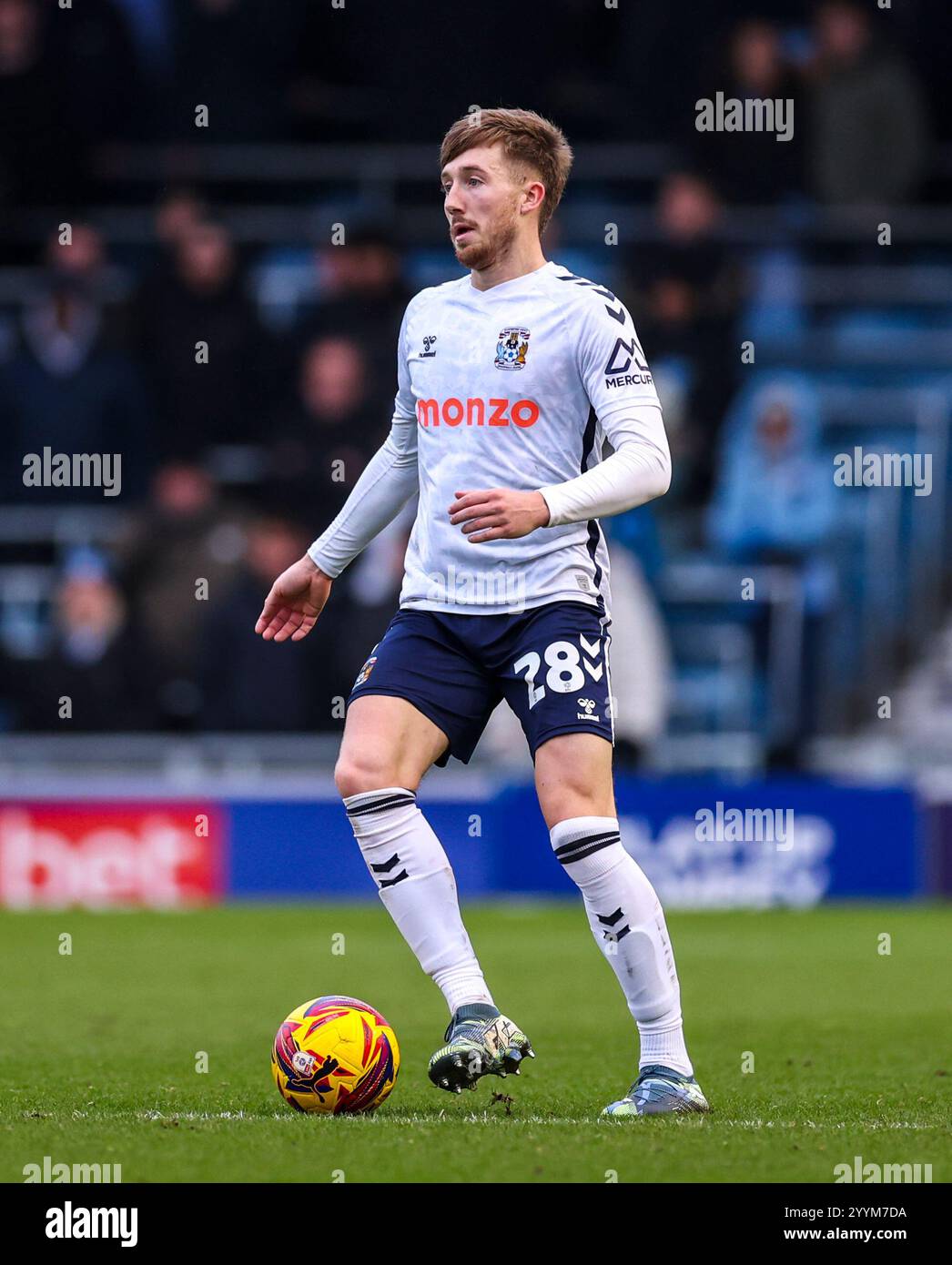 Coventry City's Josh Eccles in action during the Sky Bet Championship ...