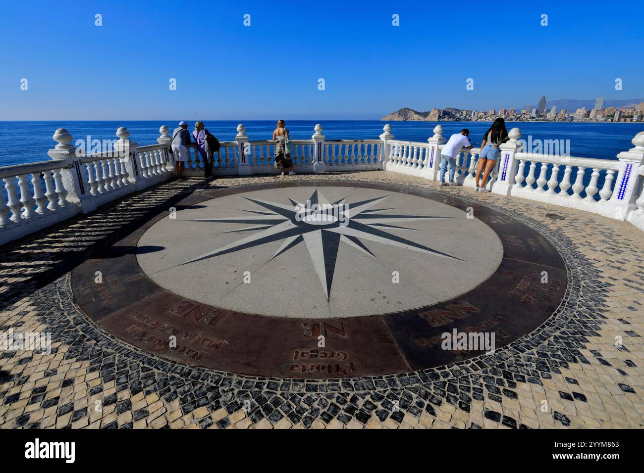 The Castle Viewpoint - Balcony of the Mediterranean, Old town Benidorm ...