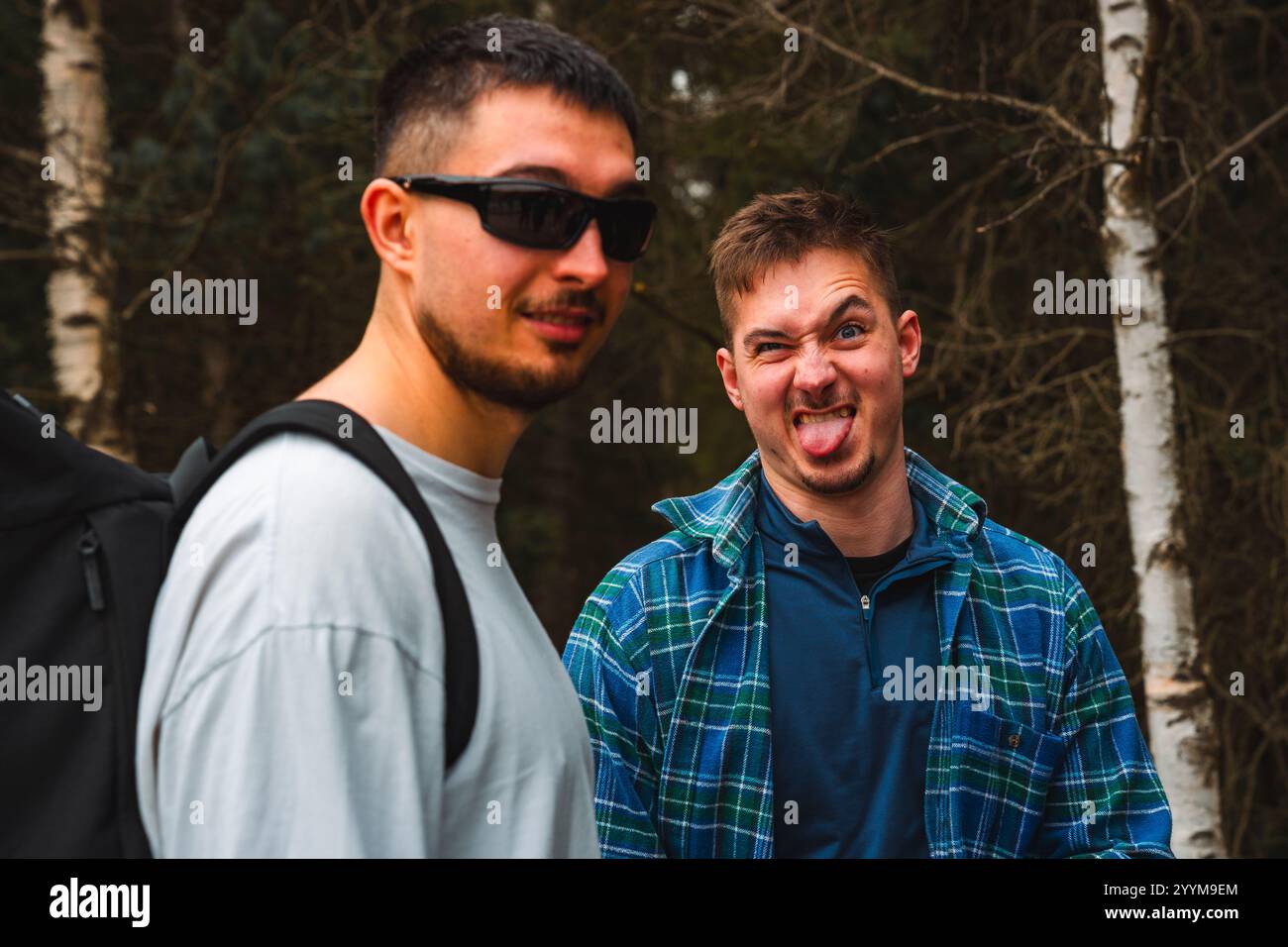 Two men wearing shirts hi-res stock photography and images - Alamy