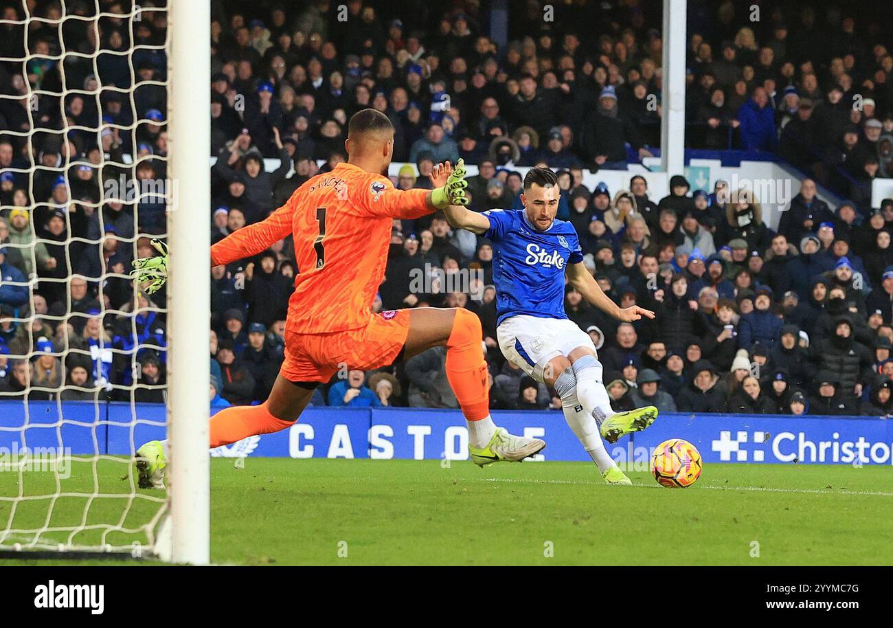 Goodison Park, Liverpool, UK. 22nd Dec, 2024. Premier League Football ...