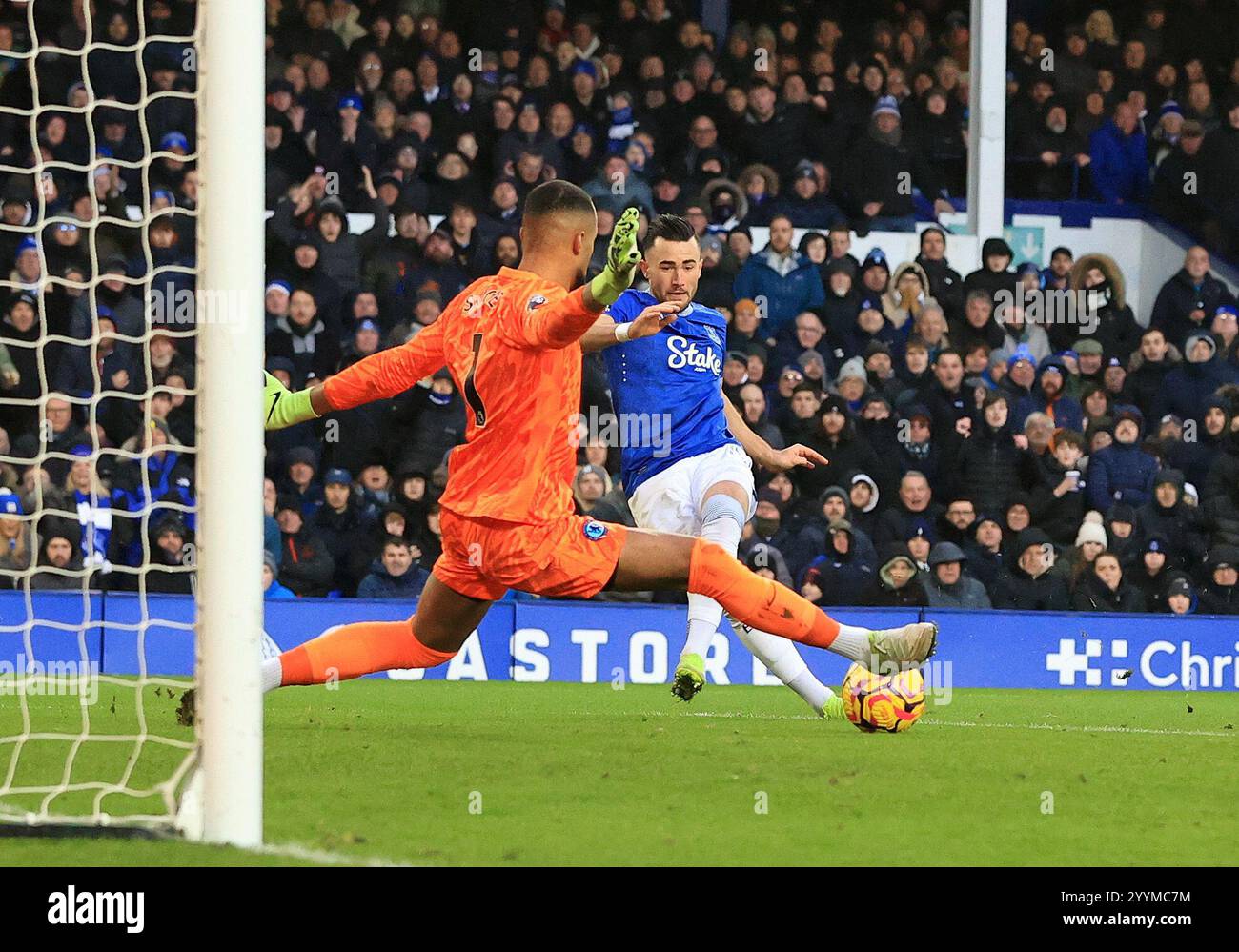 Goodison Park, Liverpool, UK. 22nd Dec, 2024. Premier League Football ...