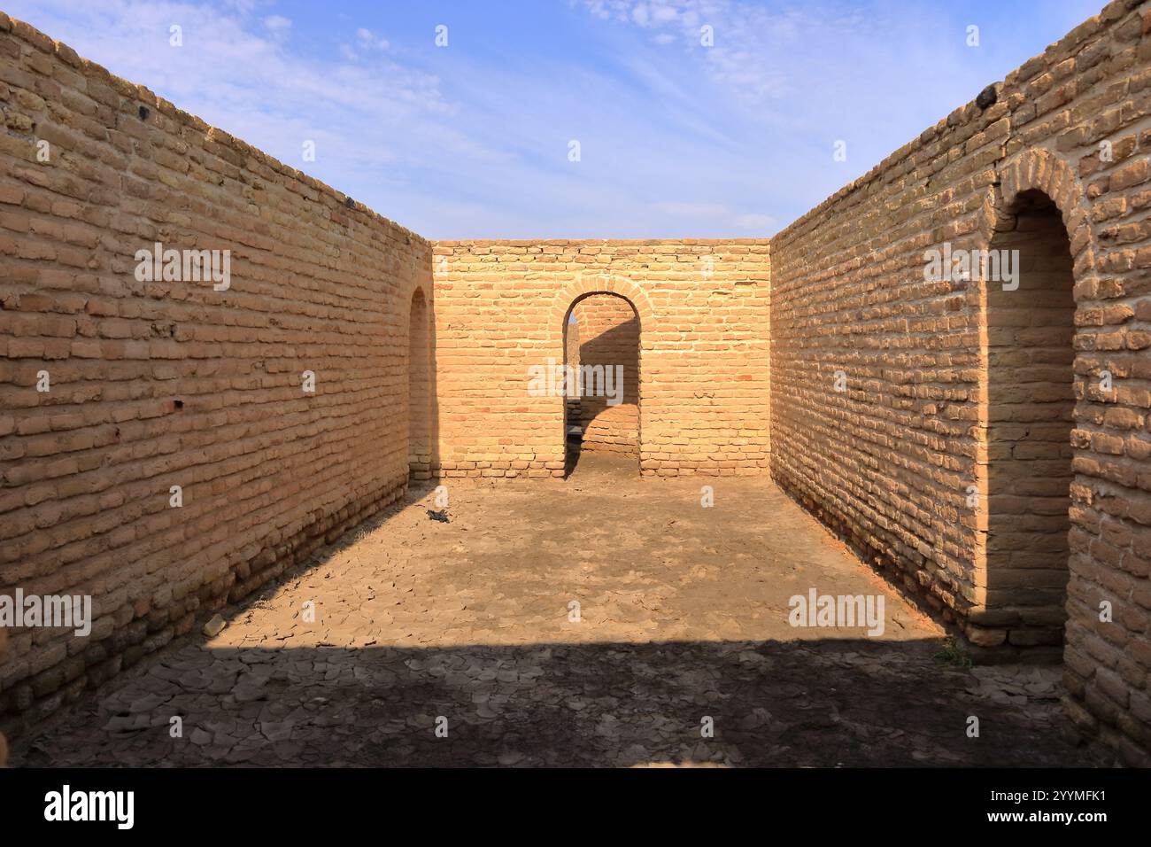 the House of the Prophet Abraham Restored ziggurat in ancient Ur ...