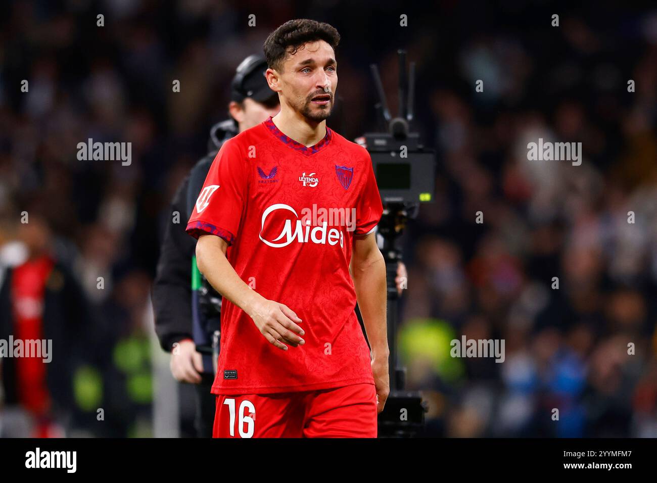 Jesus Navas of Sevilla FC looks on during the Spanish League, LaLiga EA ...