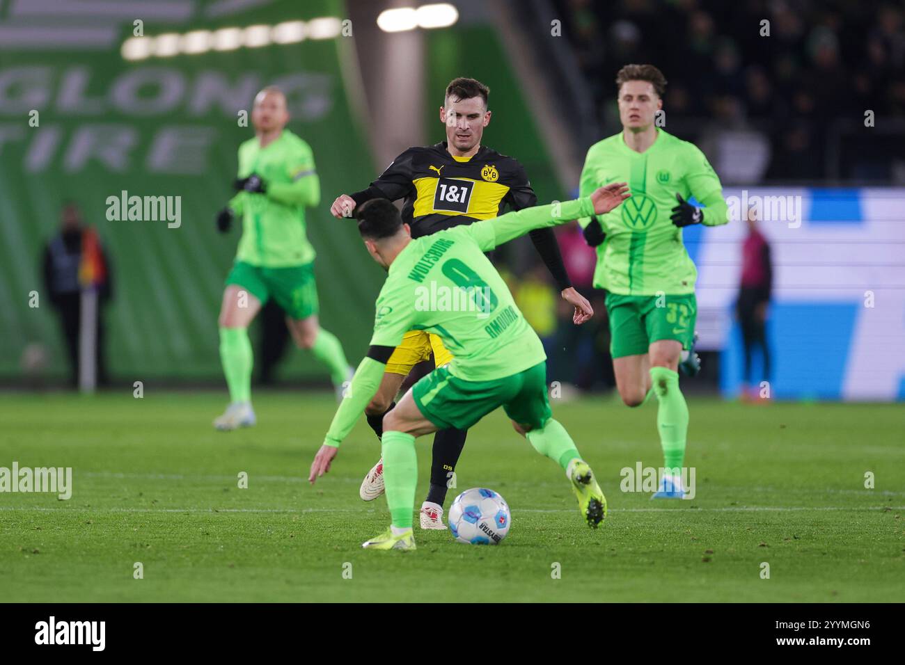 Wolfsburg, Deutschland. 22nd Dec, 2024. 22.12.2024, 1. Bundesliga, 15 ...