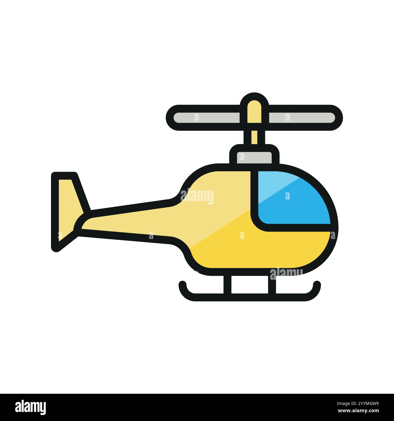 Helicopter icon features a sleek and dynamic design, perfect for ...