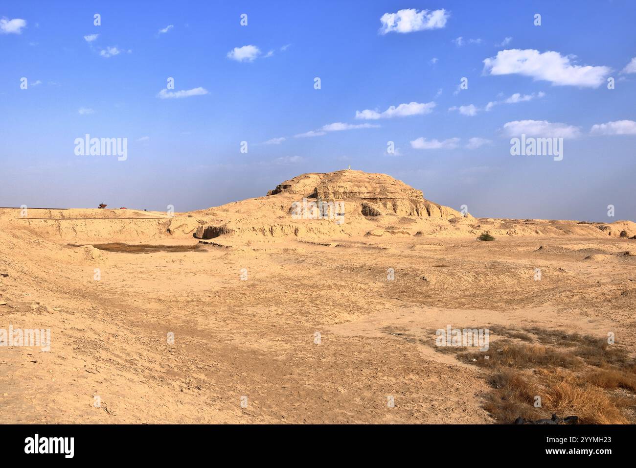 area of the excavation site in the Ancient City of Uruk, Iraq Stock ...