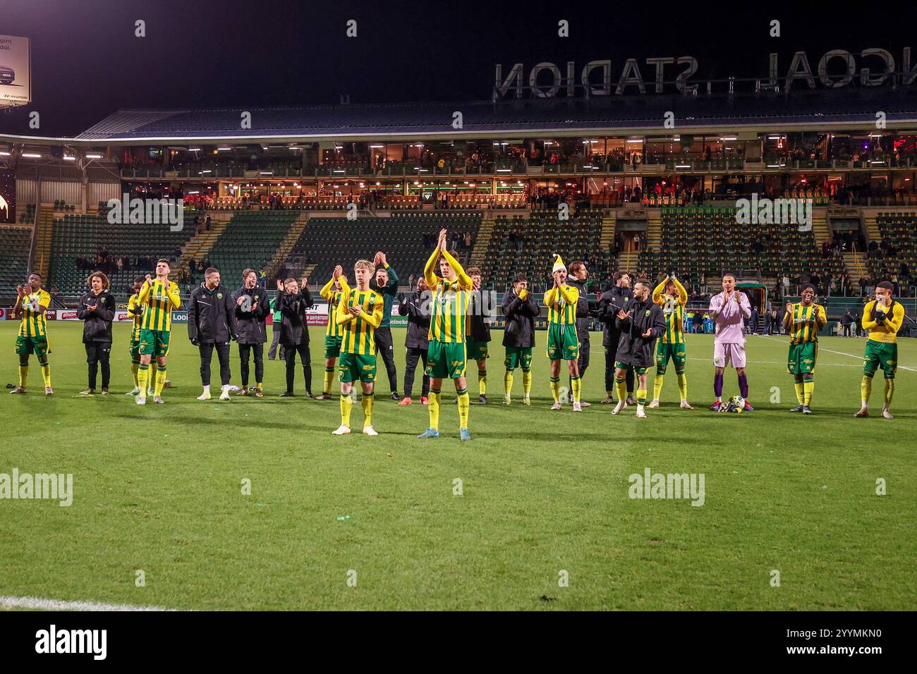 DEN HAAG, THE NETHERLANDS - DECEMBER 22: Steven van der Sloot of ADO ...
