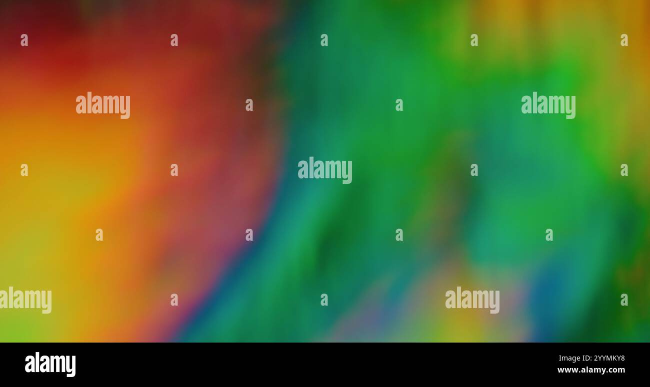 Abstract chromatic overlay. Blurred colorful rainbow. Defocused leak ...