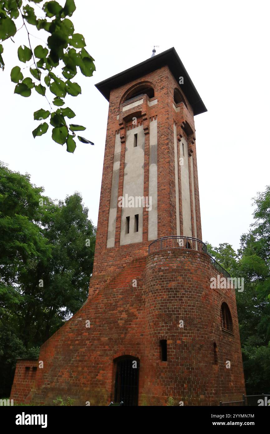 Kaiser-Friedrich-Turm in Biesenthal, a small town in the state of ...