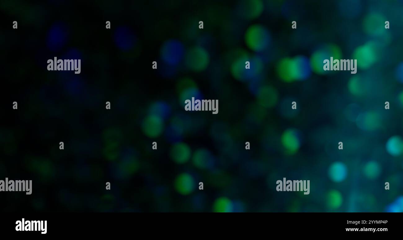 Bokeh confetti. Flare sparks. Colorful yellow green red purple flicker ...