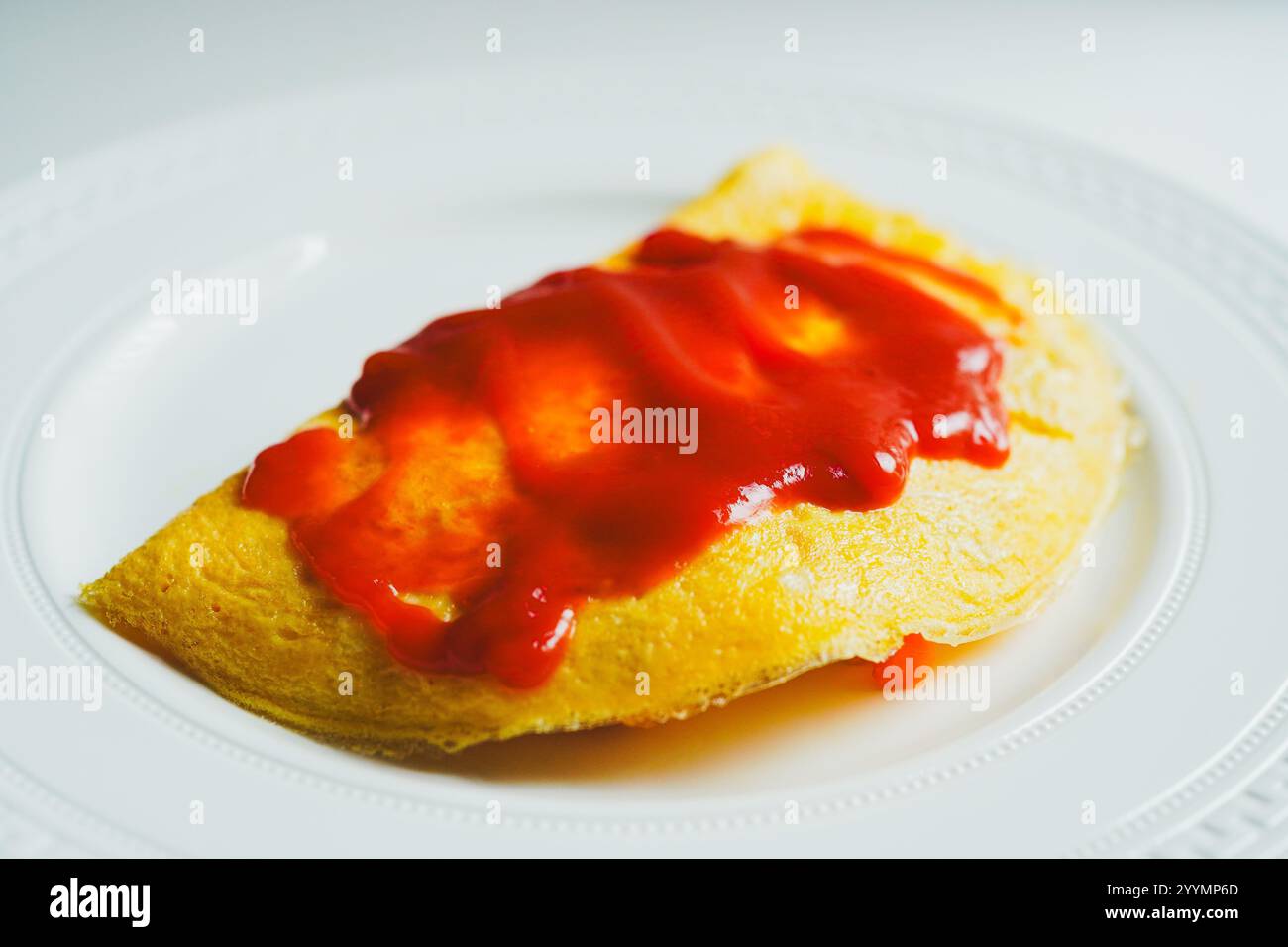Omurice (Japanese Rice Omelet) Japanese Chicken Fried Rice Omelette ...
