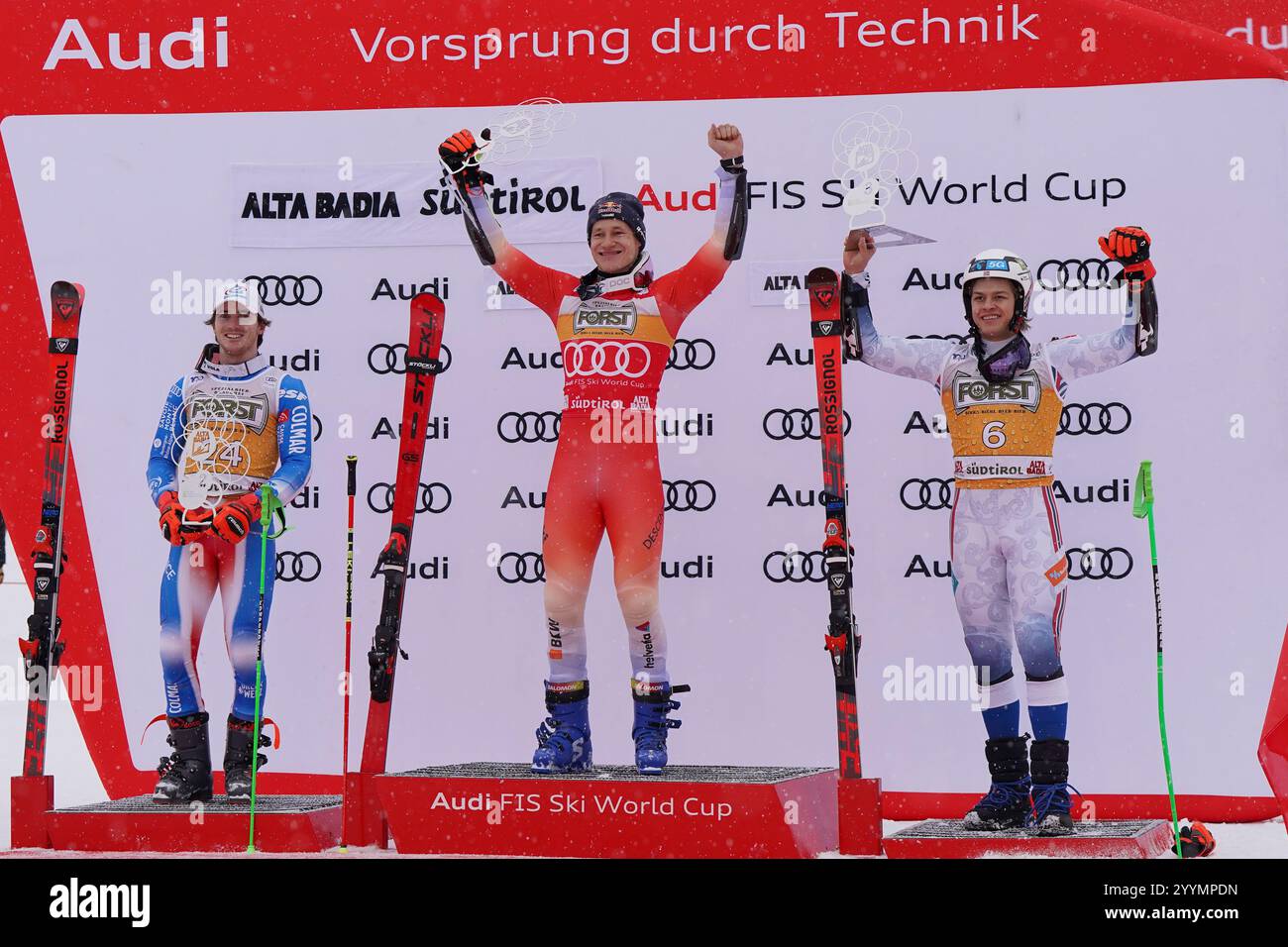 Alta Badia, Italy 22 December 2024. ODERMATT Marco (SUI) winner ...