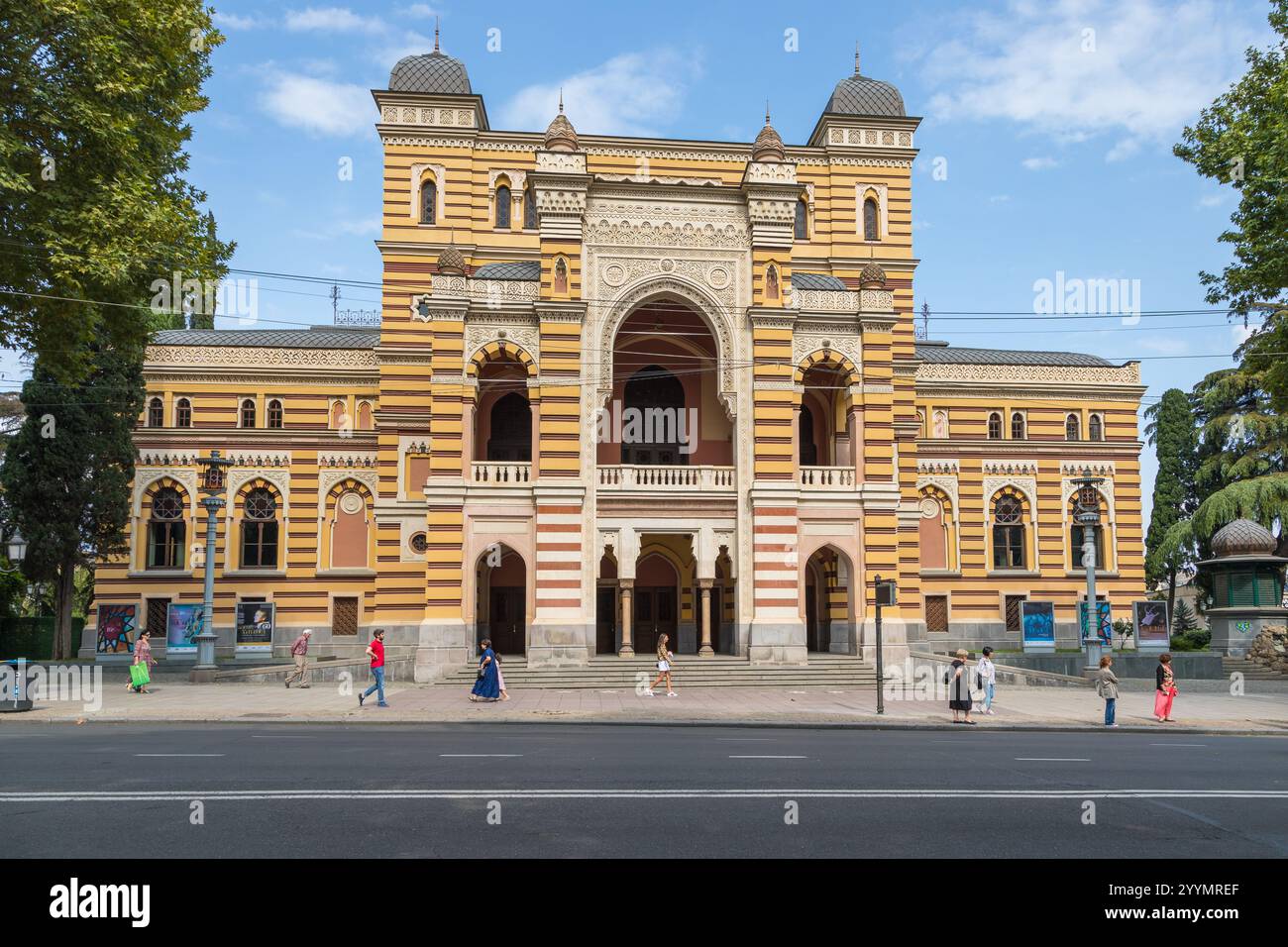 Tbilisi, Georgia - 06 September 2019: Opera and Ballet Theater of ...
