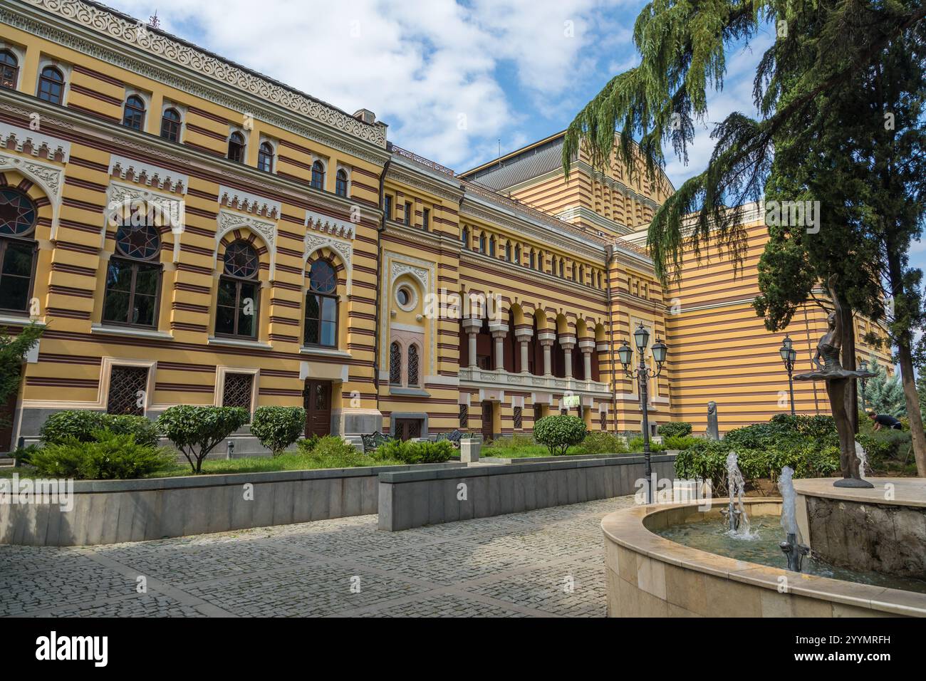 Tbilisi, Georgia - 06 September 2019: Opera and Ballet Theater of ...