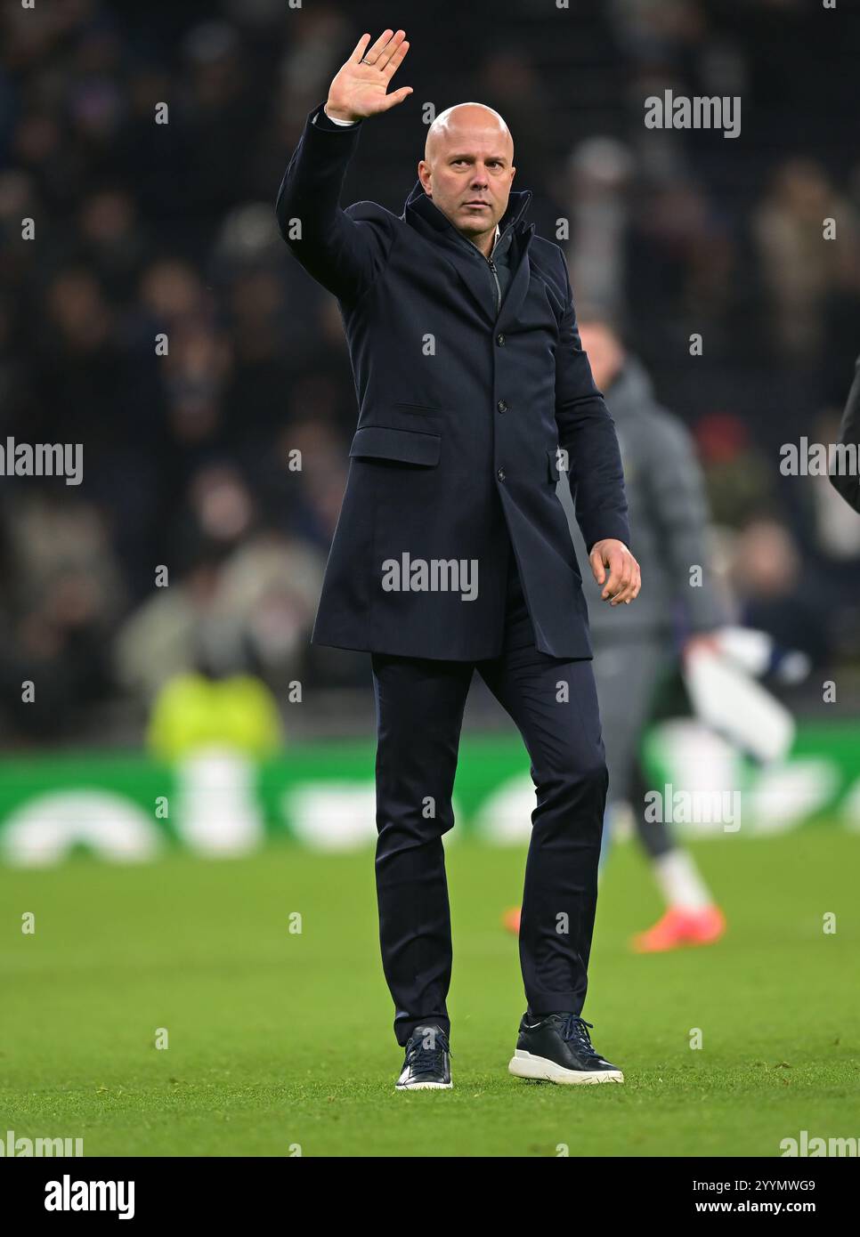 London, UK. 22nd Dec, 2024. Arne Slot Manager of Liverpool during the ...