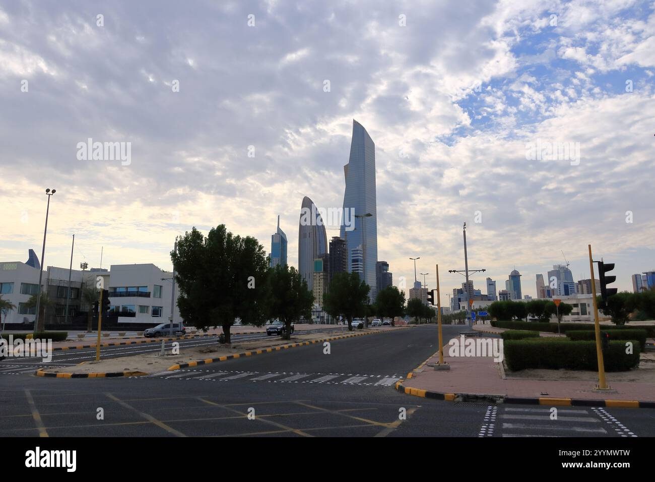 Kuwait City, Kuwait in Middle East - November 09 2024: modern ...