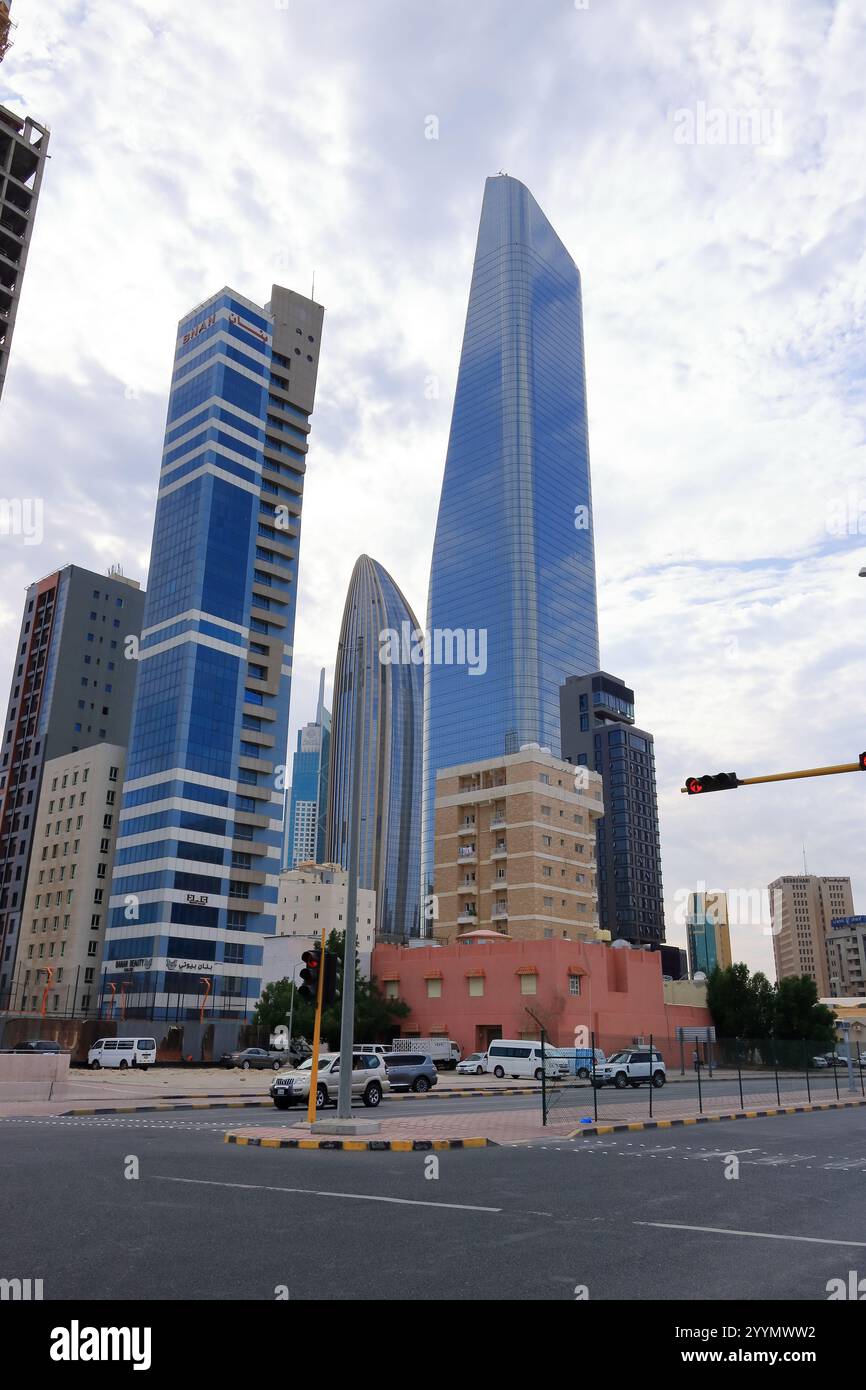 Kuwait City, Kuwait in Middle East - November 09 2024: modern ...