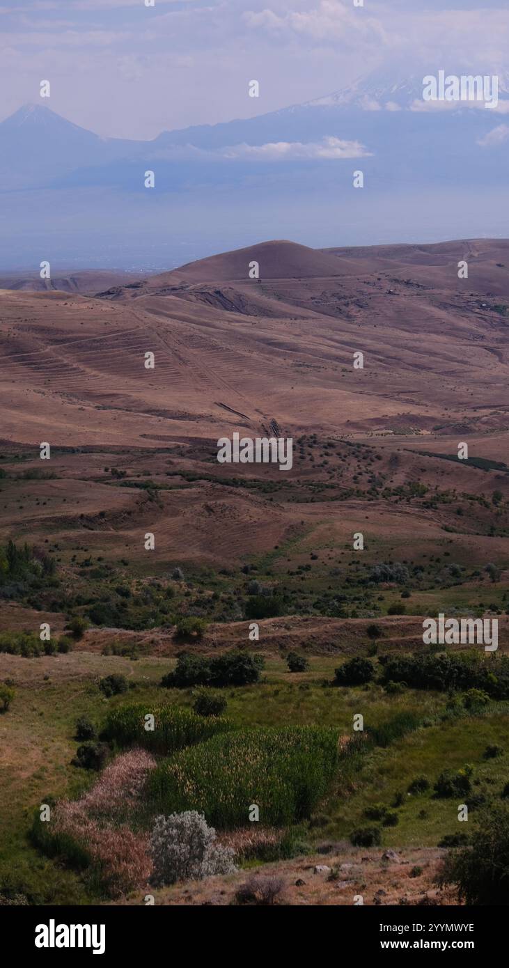 Experience a Stunningly Beautiful Panoramic View of the Dry Hills and ...