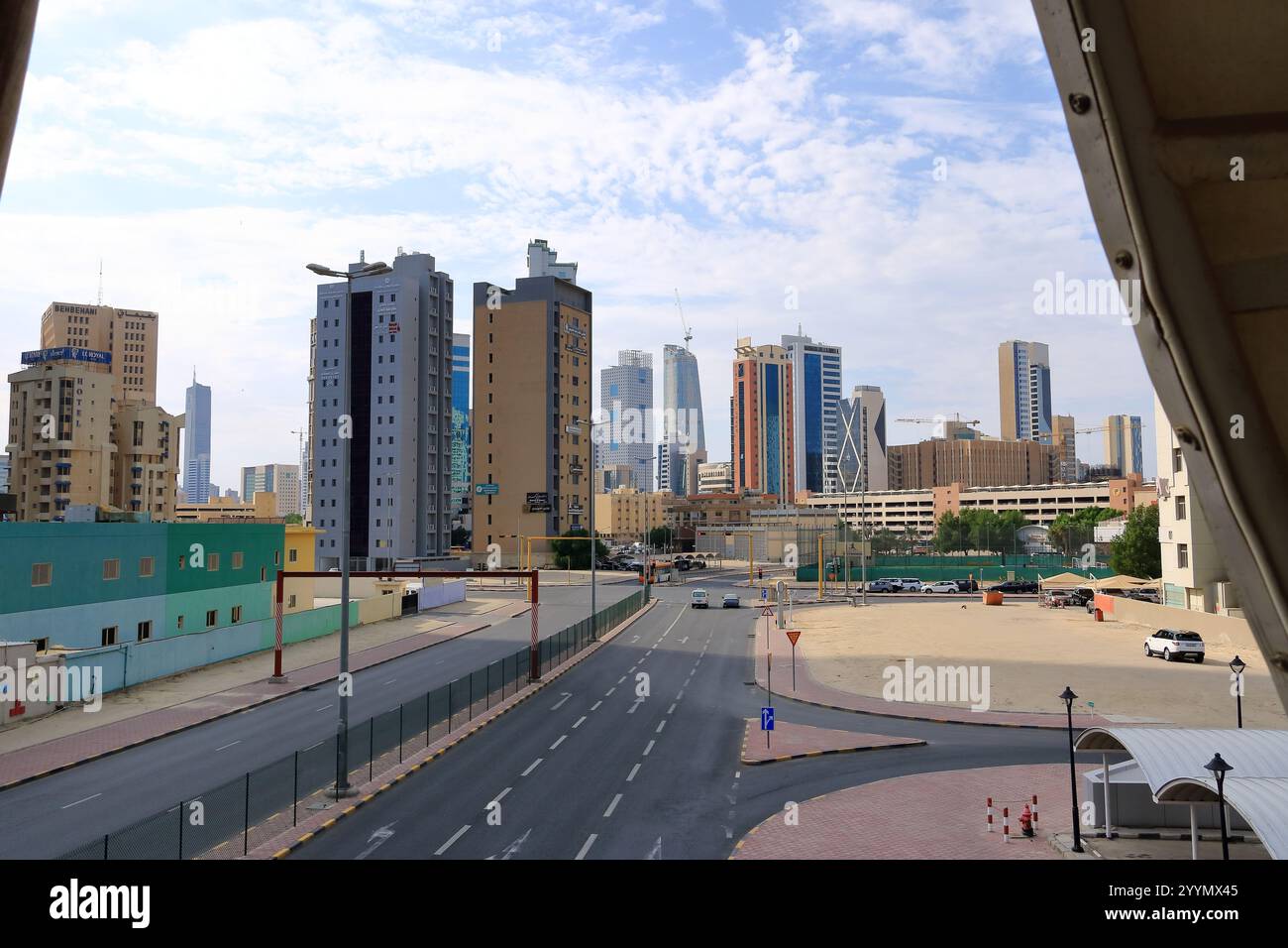 Kuwait City, Kuwait in Middle East - November 09 2024: modern ...
