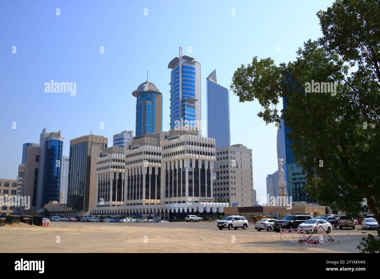 Kuwait City, Kuwait in Middle East - November 09 2024: modern ...