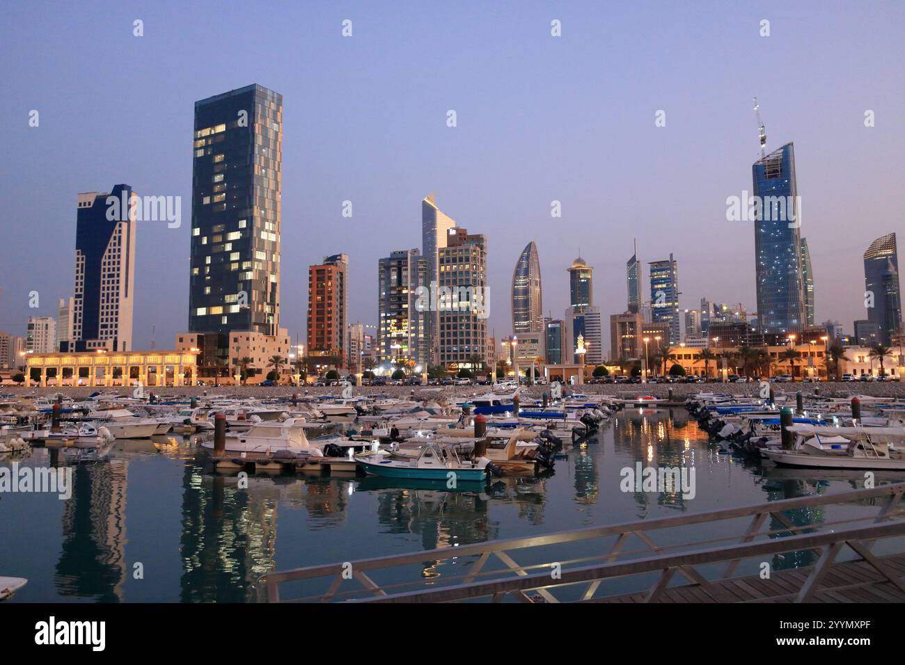 Kuwait City, Kuwait in Middle East - November 09 2024: Yachts and boats ...