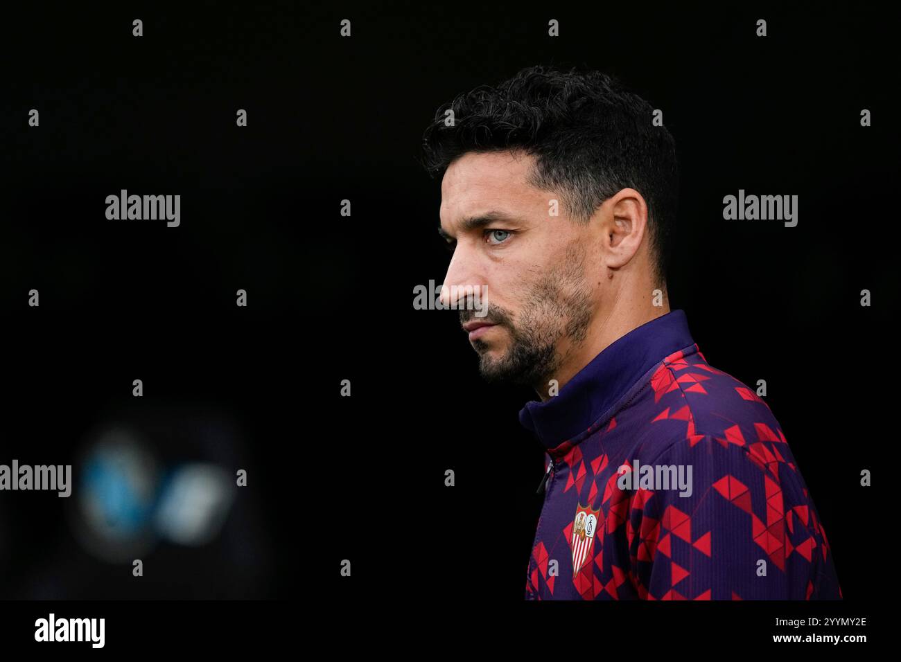 Jesus Navas of Sevilla FC looks on during the Spanish League, LaLiga EA ...
