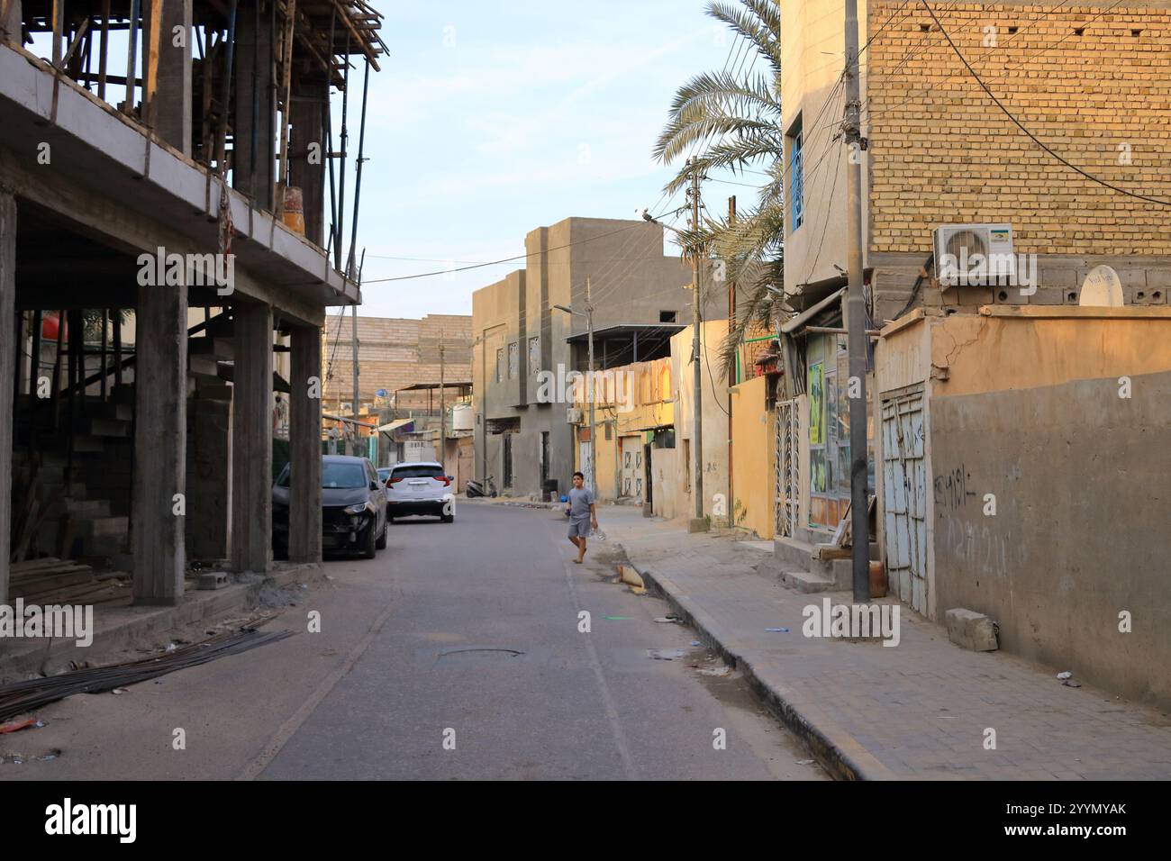 Basra, Basrah in Iraq - November 10 2024: the old city of the town ...