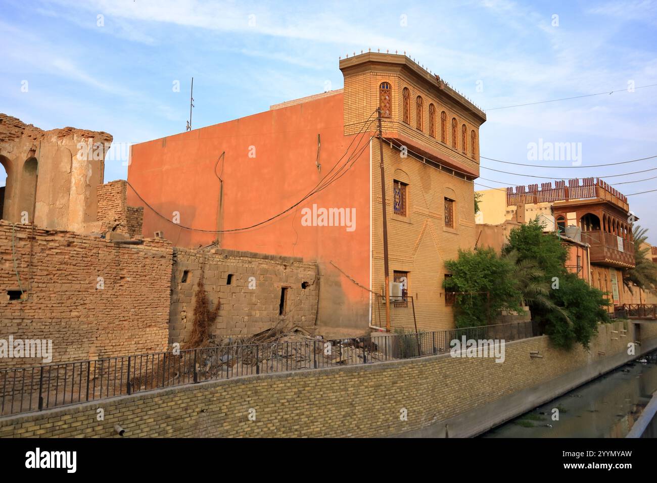 Basra, Basrah in Iraq - November 10 2024: the old city of the town ...