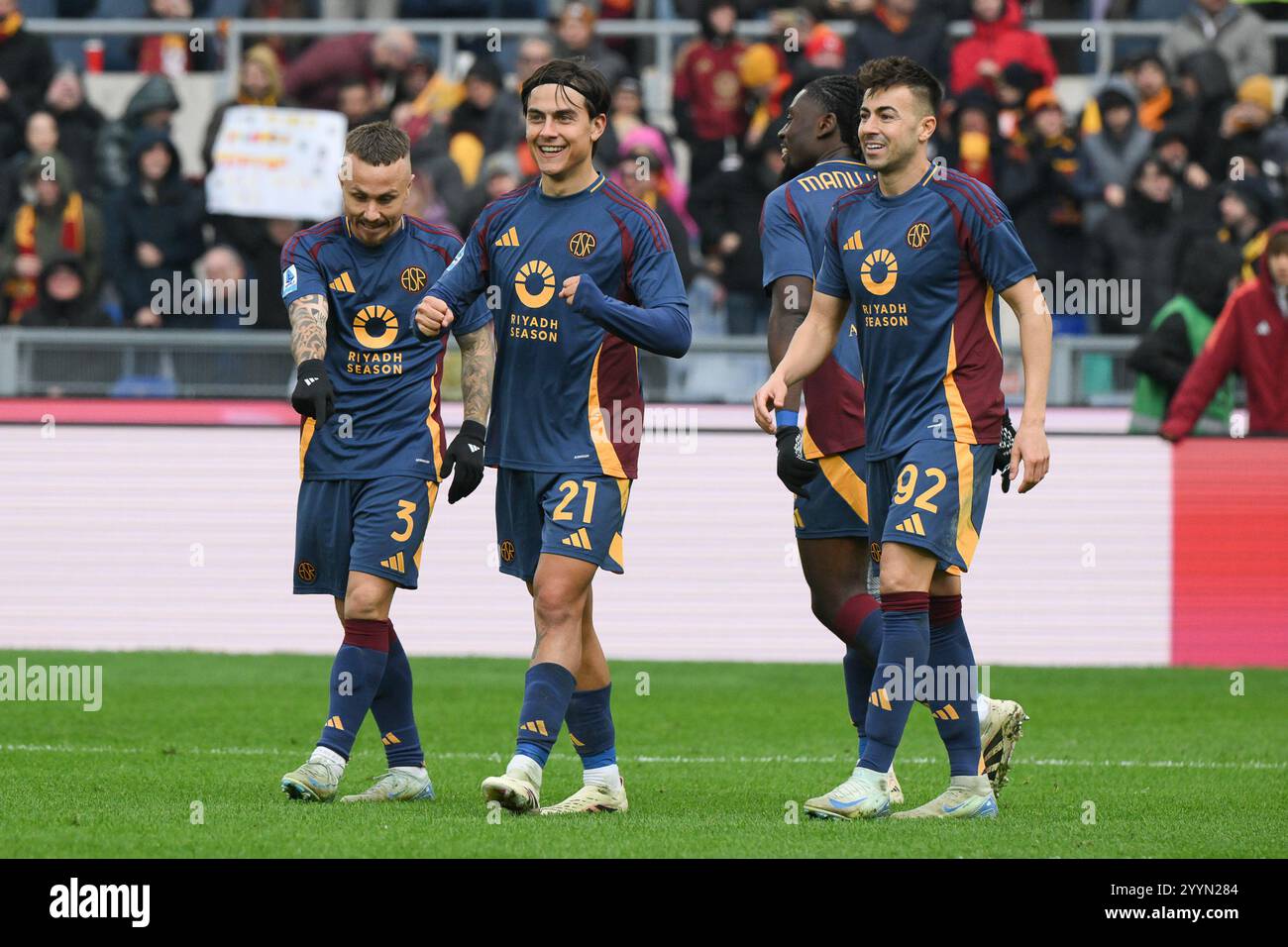 Stadio Olimpico, Rome, Italy. 22nd Dec, 2024. Serie A Football; Roma ...