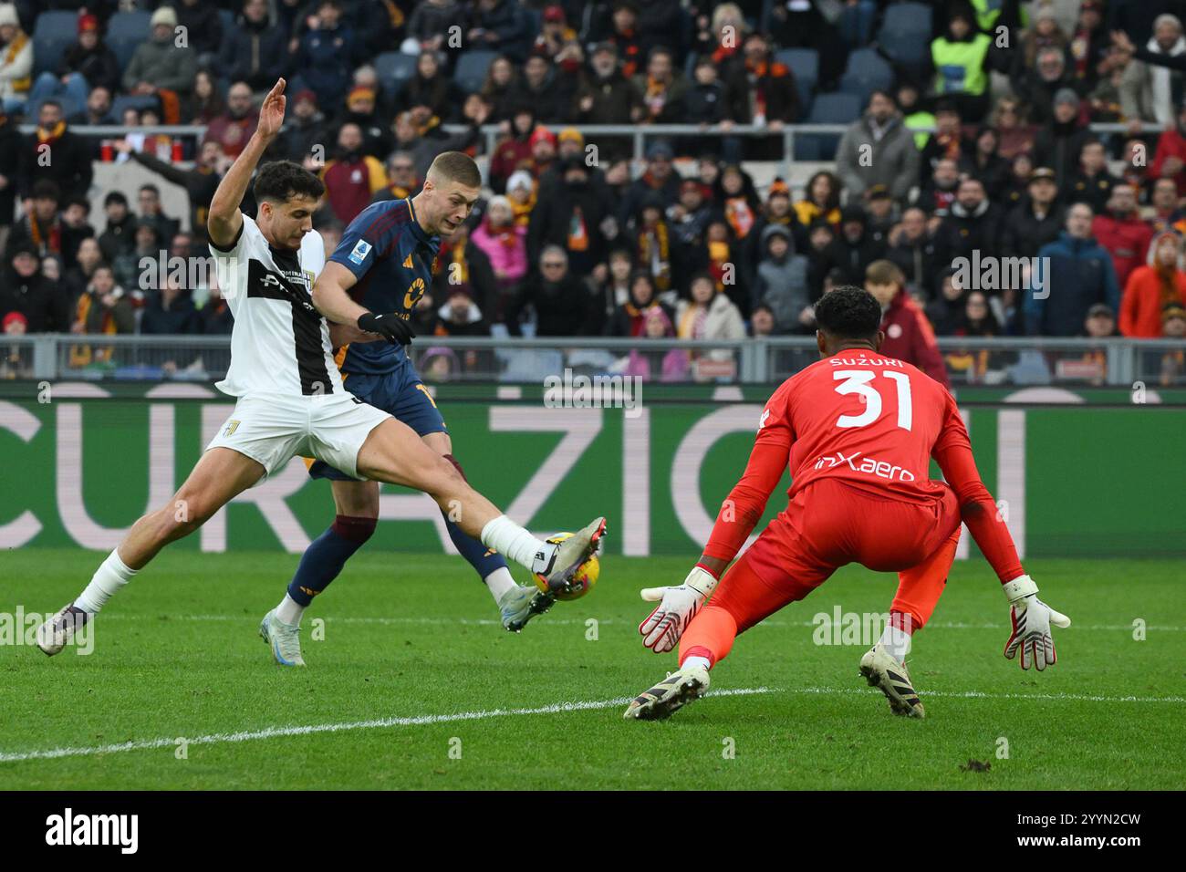 Stadio Olimpico, Rome, Italy. 22nd Dec, 2024. Serie A Football; Roma ...