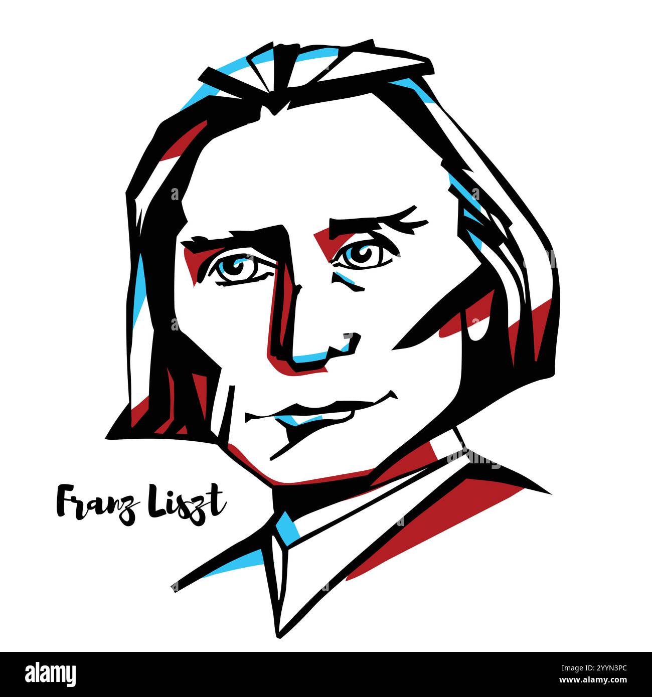 Liszt Stock Vector Images - Alamy