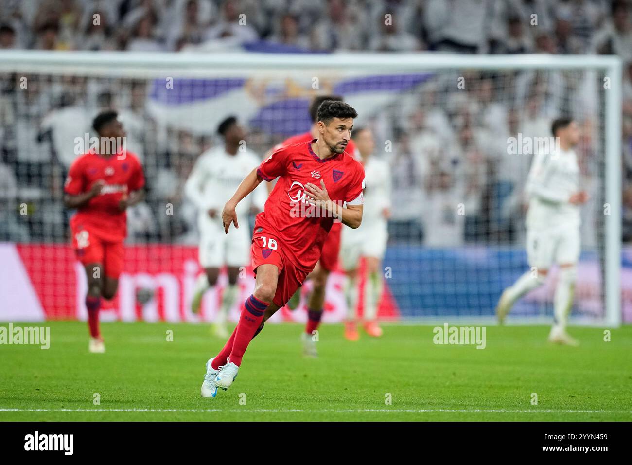 Jesus Navas of Sevilla FC in action during the Spanish League, LaLiga ...