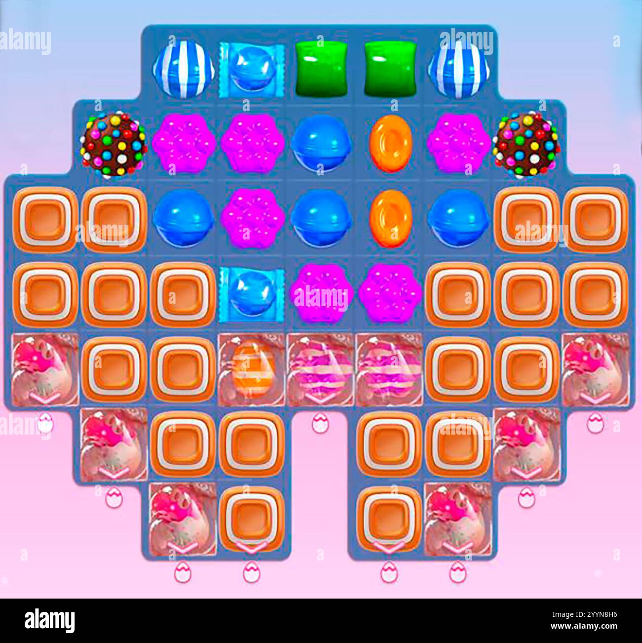 Candy Crush is a popular mobile game to pass the time Stock Photo - Alamy