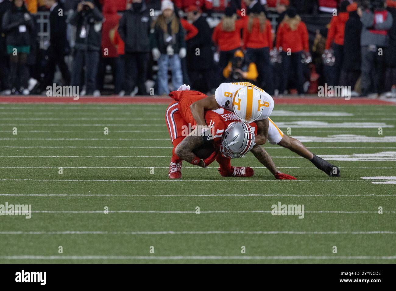 Columbus, Ohio, USA. 21st Dec, 2024. Jalen McMurray (6) DB Of Tennessee ...