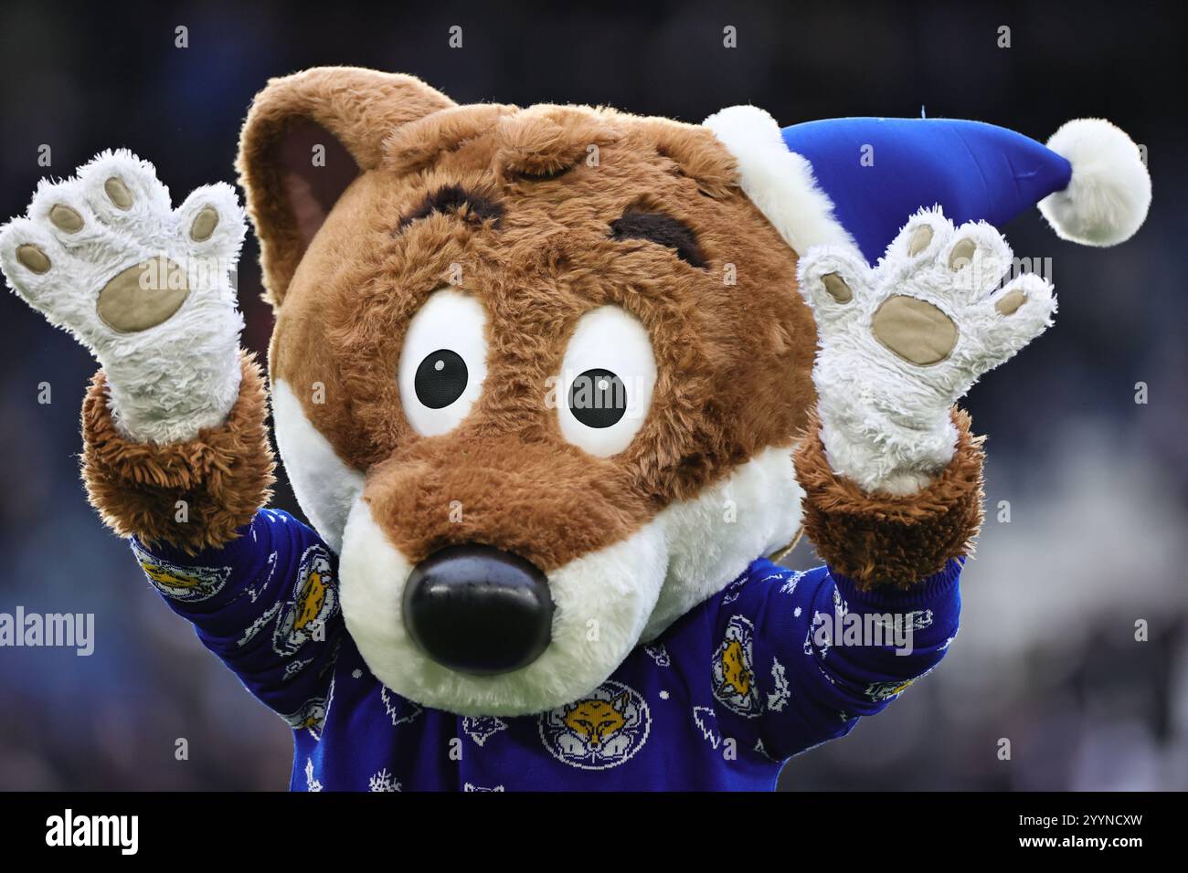 Leicester city mascot hi-res stock photography and images - Alamy