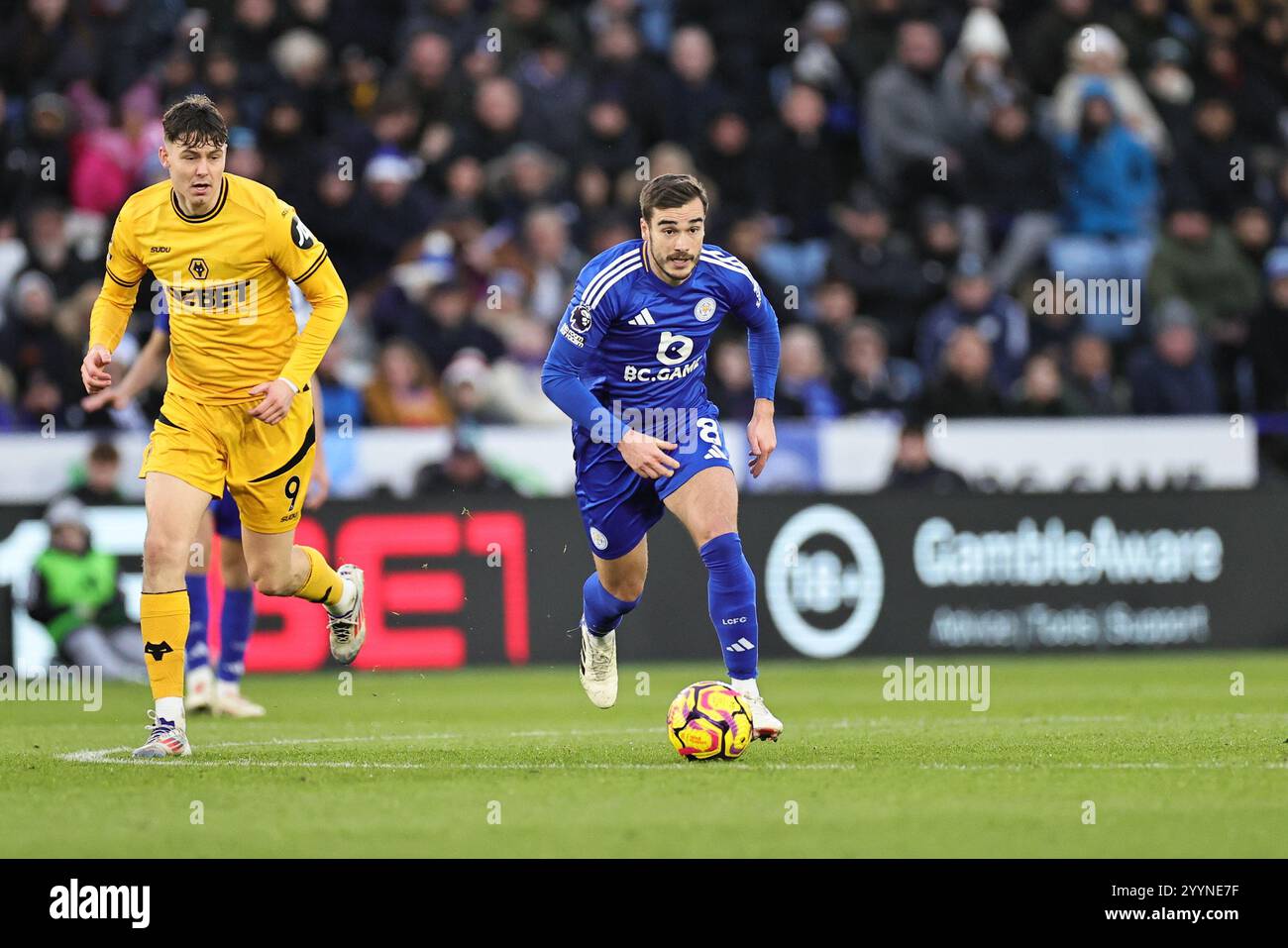 Harry Winks of Leicester City during the Premier League match between ...