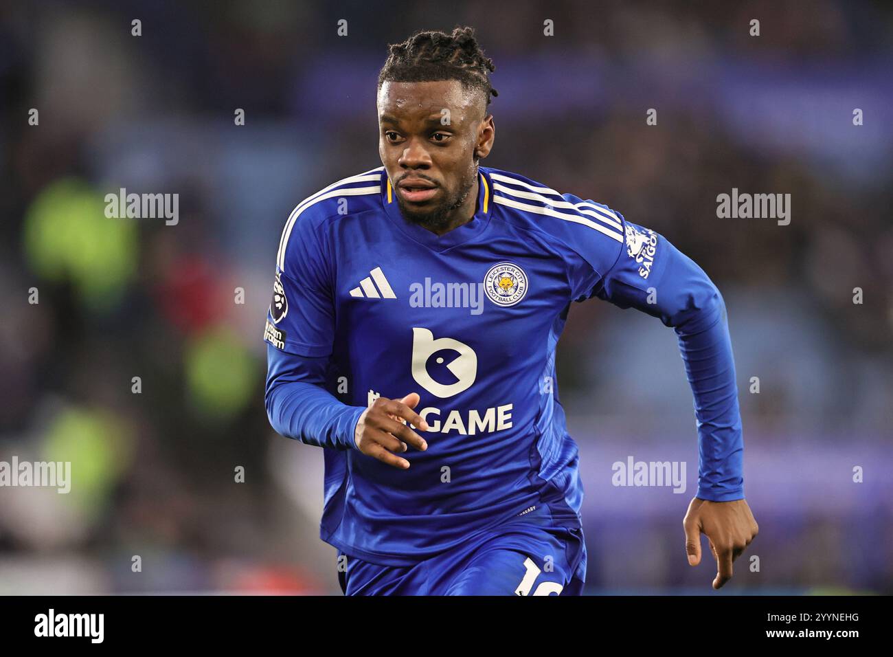 Stephy Mavididi of Leicester City during the Premier League match ...