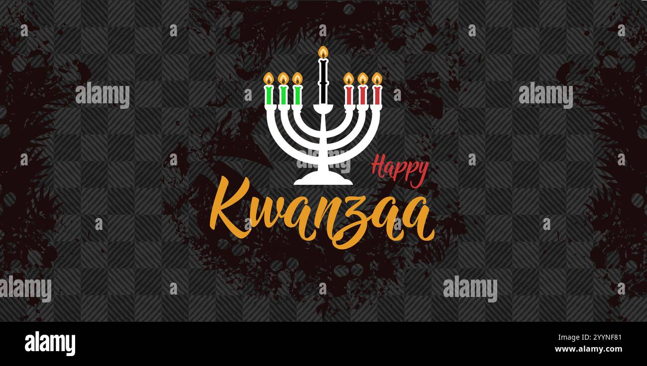 Happy Kwanzaa banner Stock Vector Image & Art - Alamy