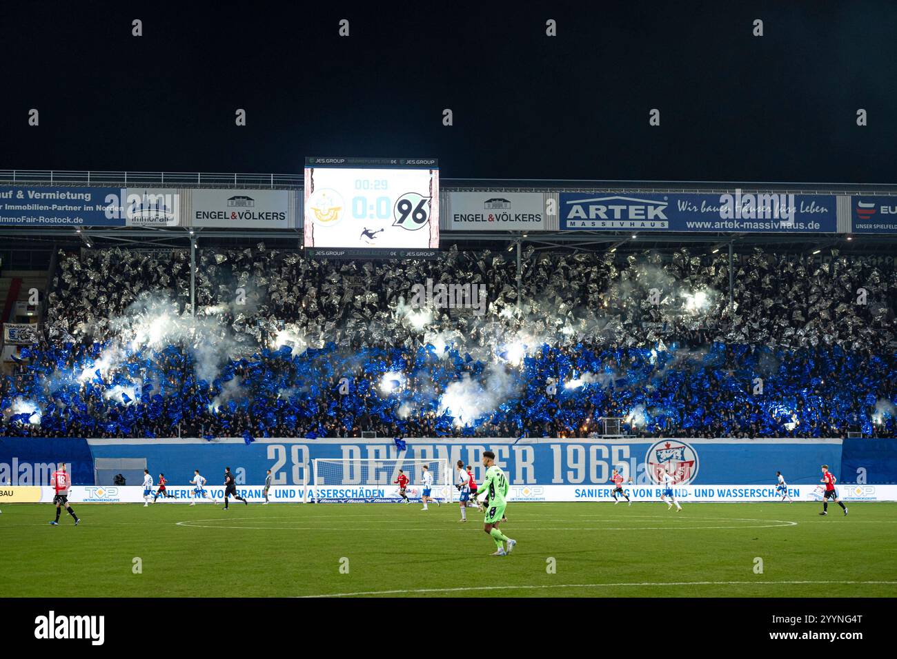 Rostock, Deutschland 22. Dezember 2024: 3. Liga - 2024/2025 - FC Hansa ...