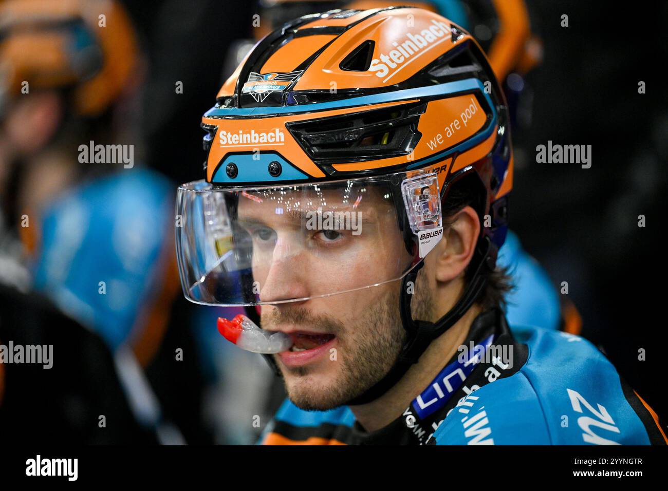 Linz, Austria. 22nd Dec, 2024. LINZ, AUSTRIA -DECEMBER 22: Niklas Andre ...