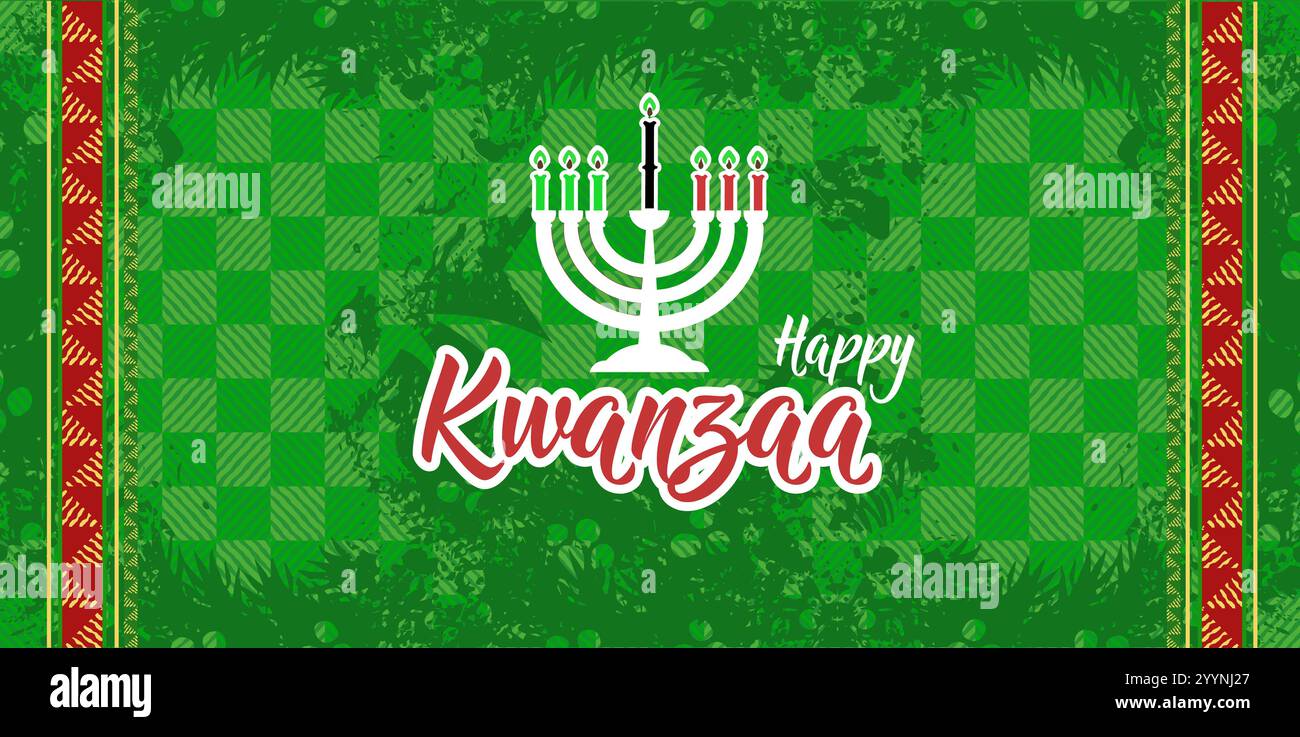 Happy Kwanzaa banner Stock Vector Image & Art - Alamy